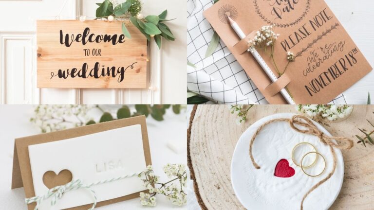 DIY Wedding Ideas - Creative and Budget-Friendly Touches for Your Big ...